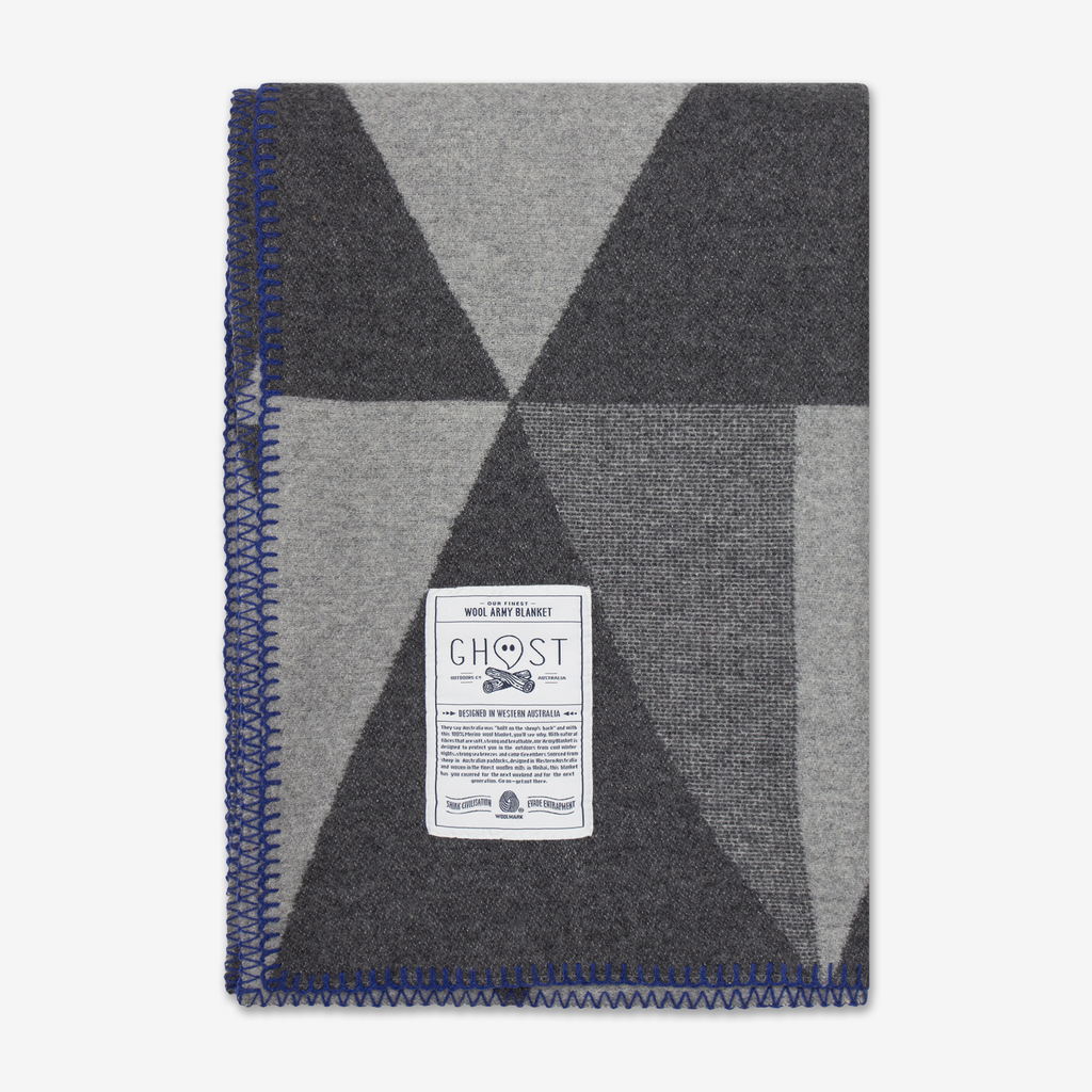 "Bush Geometry" Army Blanket – Ghost Outdoors