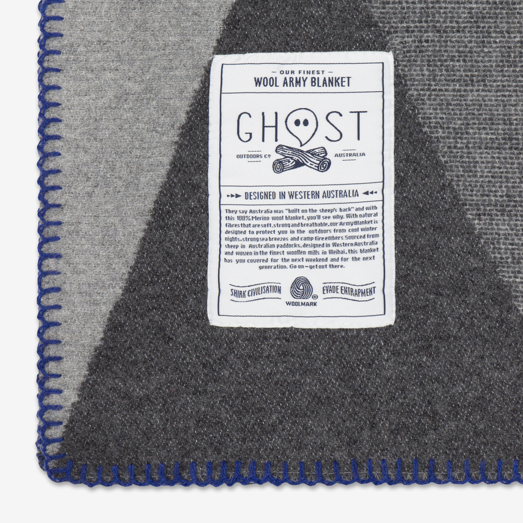 "Bush Geometry" Army Blanket – Ghost Outdoors